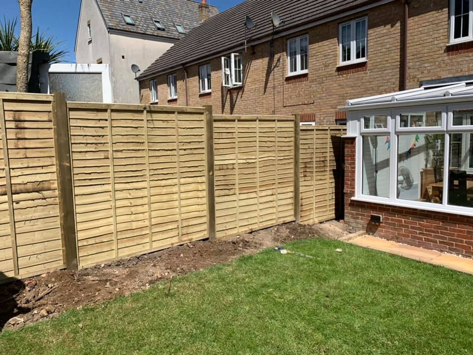 Lap Panel Fencing Romsey & Local Hampshire - Bass Fencing